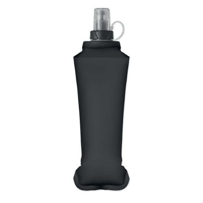 BITER Bouteille d'eau pliable 500ml - GiftRetail MO2962 - Noir ...