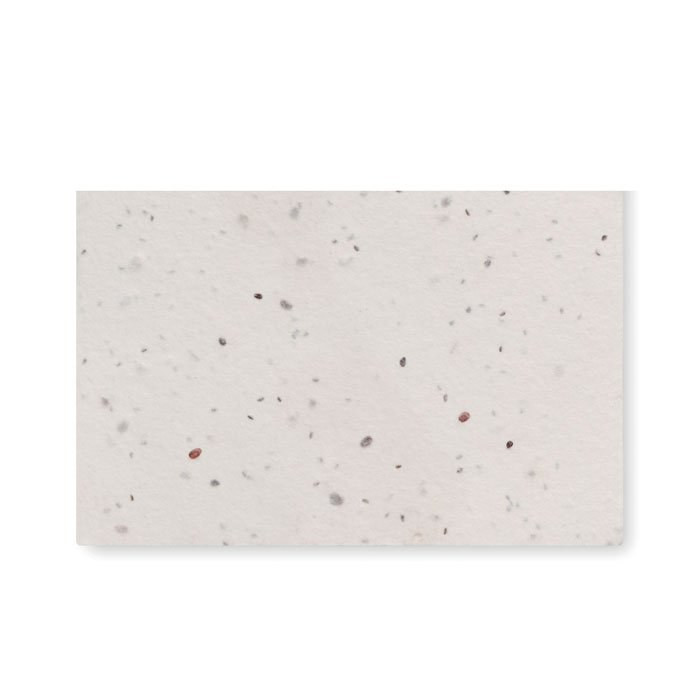 ASIDA Visitekaartje van wilde bloemen - GiftRetail MO2993 - Wit ...