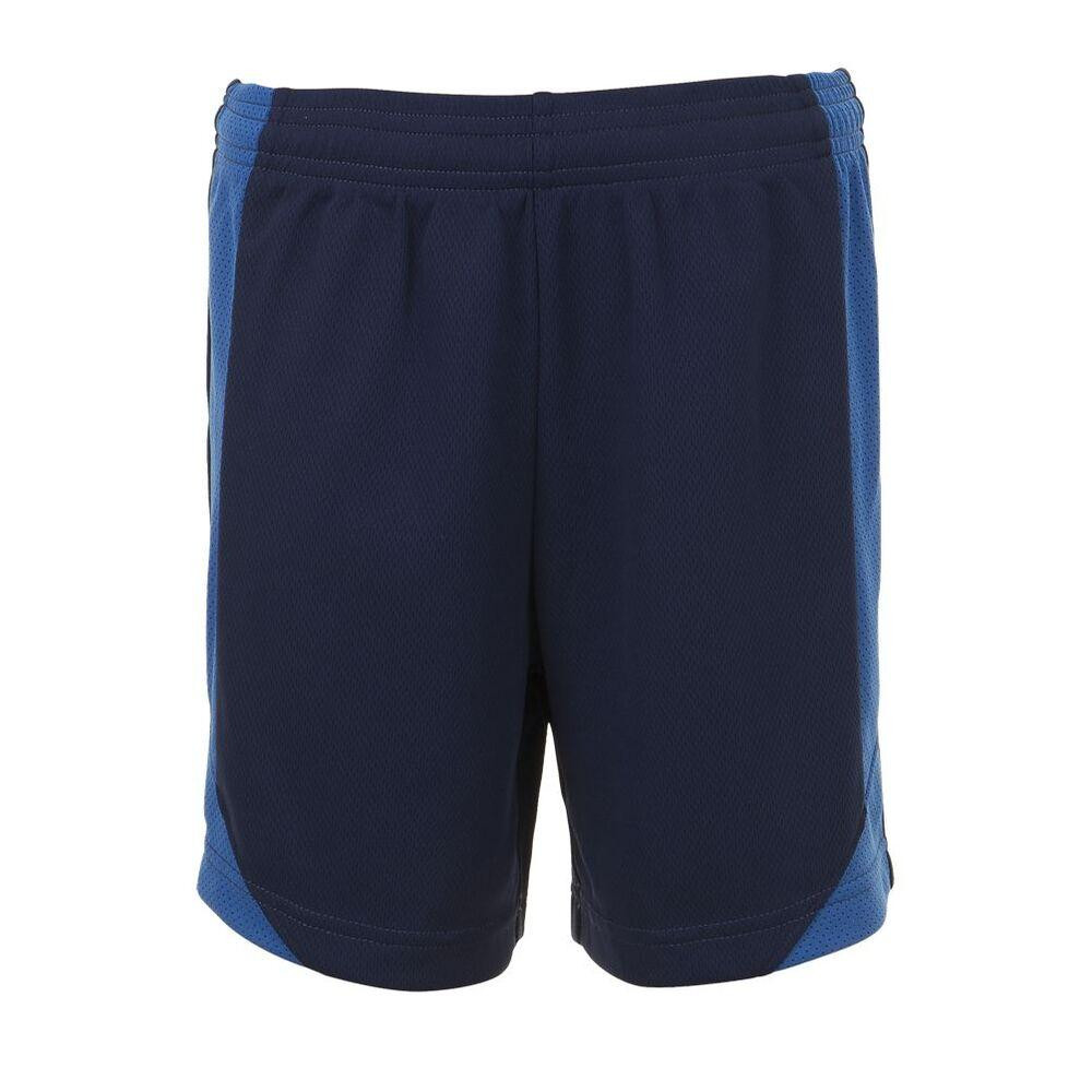 SOL'S 01720 - OLIMPICO KIDS Short Enfant Contrasté - Blanc-Noir | Wordans France